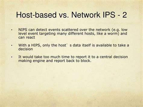 Ppt Host Intrusion Prevention Systems And Beyond Powerpoint