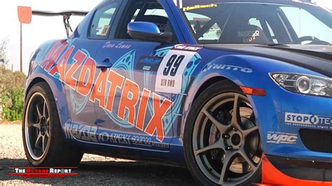 Supercharged Mazdatrix Rx 8 Street Time Attack Car Youtube