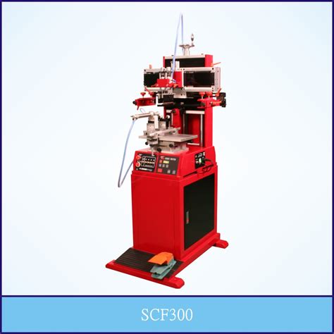 Scf300 Flat Cylindrical Screen Printer 得利高工业有限公司