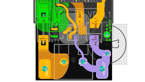 How To Simplify Layout And Make It Cooler Highlight Nets In Colors RefCircuit