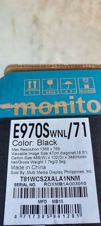 AOC Monitor San Fernando Philippines Buy And Sell Marketplace PinoyDeal