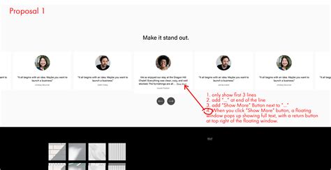 show more button and floating window pages and content squarespace forum