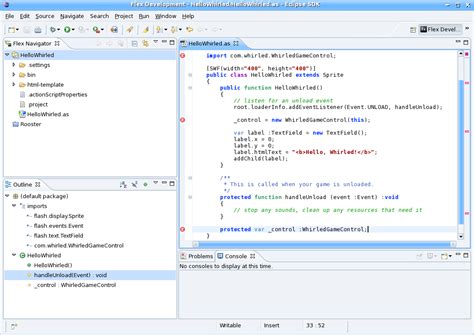 Flex Builder Whirled Club Wiki