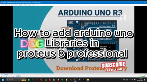 How To Download And Add Arduino Uno Libraries In Proteus 8 Professional
