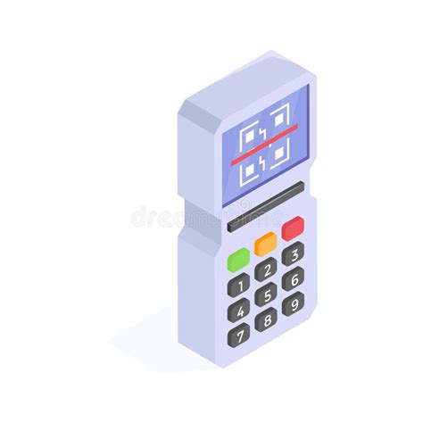 Handheld Barcode Scanner Scanning Product Codes For Purchase Stock