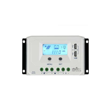 Offgridtec Pwm Pro Laderegler 12v 24v 30a Usb Husatech Photovolta