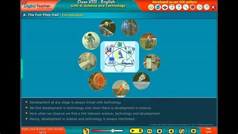 Science And Technology Class 8 English Digital Teacher Science And