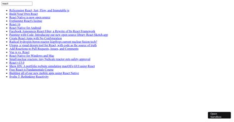 React Hooks Axios Codesandbox