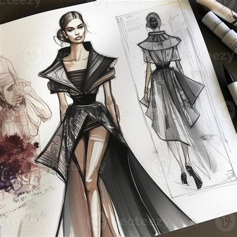 Dress Design Drawings