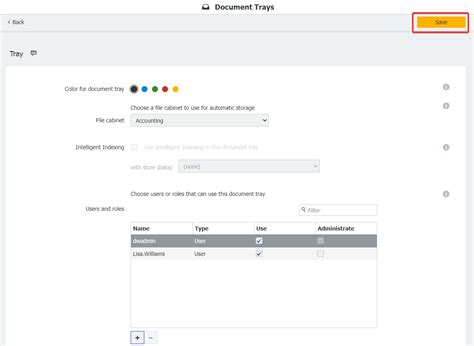How To Grant A User Access To A Document Tray 7 · Docuware Support Portal