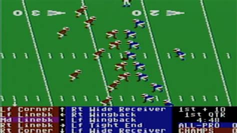 4th And Inches By Accolade 1987 Commodore 64 Gameplay Youtube