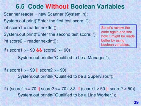 Ppt Chapter 6 Boolean Variables And Nested Loops Powerpoint