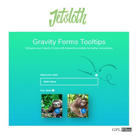 Jetsloth Gravity Forms Tooltips V 124 Gpl