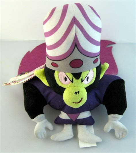 New Cartoon Network Powerpuff Girls Mojo Jojo Plush Stuffed Toy Doll