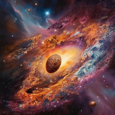 Visualization Of Space Space Of Space Planet In Space The Galaxy