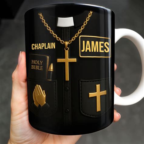 Celebrate Faith And Dedication Clergy Mug Personalized Coffee Cup