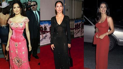 21 Of Salma Hayeks Best Red Carpet Looks From The 90s British Vogue