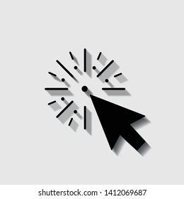 Mouse Cursor Symbol Arrow Click Pointer Stock Illustration 1412069687 Shutterstock