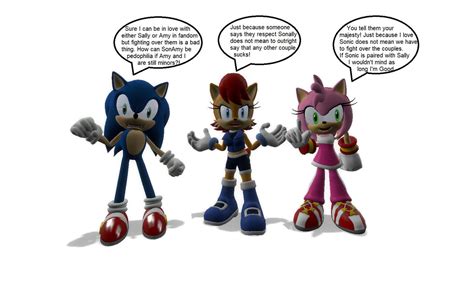 Sonic Sally And Amy Rant By Cyothelion On Deviantart