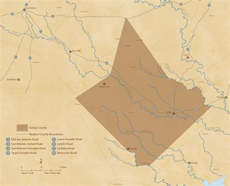 Goliad Texas Map
