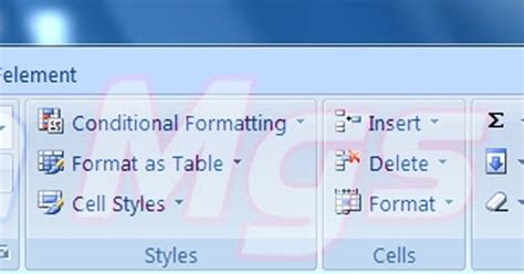 how to use microsoft ms excel 2007 home menu in hindi complete notes using home menu in ms