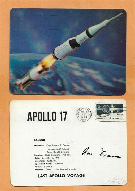 Apollo 17 Spacecraft Photo Name