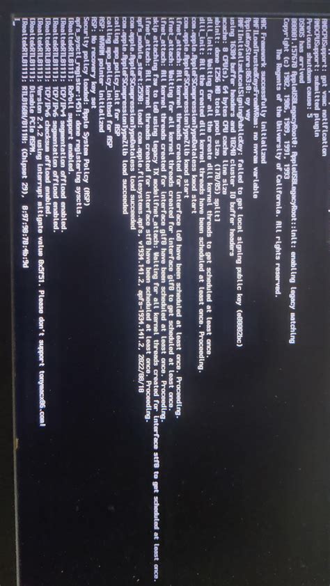 Always Gets Stuck On Verbose Rhackintosh