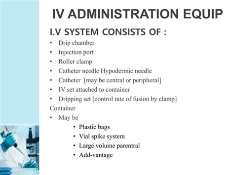 Iv Admixture And Types Of Iv Admixture Pptx