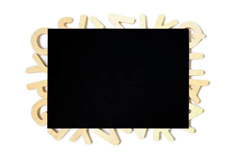 학교 배경 흰색 배경에 고립 된 숫자와 영어 알파벳에 검은 색 학교 보드 텍스트 공간 0명에 대한 스톡 사진 및 기타 이미지 0명 개념 검은색 Istock