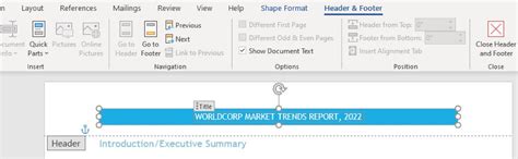 4 1 Microsoft Word Advanced Formatting Features Workforce Libretexts