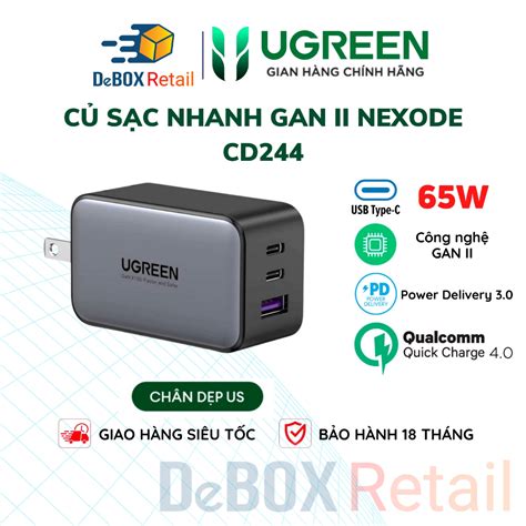 C S C Nhanh M Y T Nh I N Tho I Ugreen W Cd Nexode Gan Ii C Ng S C Nhanh Qc