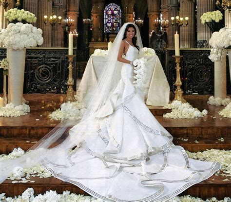 Eva Longoria Wedding Dress Back