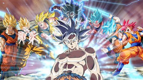 Son Goku All Forms By Kakalolo55 On Deviantart