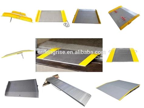 Container Ramp For Fork Lift Heavy Duty Container Loading Equipment Steel Dock Board Forklift