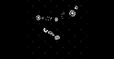 Capricorn Zodiac Wildflower Constellation Capricon Posters And Art Prints Teepublic