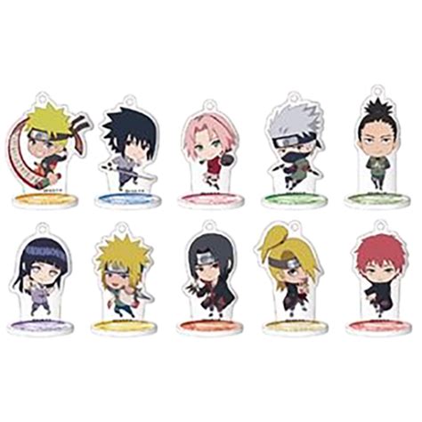 [25년 07월 발매] 나루토 질풍전 콜라보 카페 공식 미니 캐릭터 아크릴 스탠드 랜덤 단품 나루토 애니 공식 굿즈 ~25 04 07 도키도키굿즈