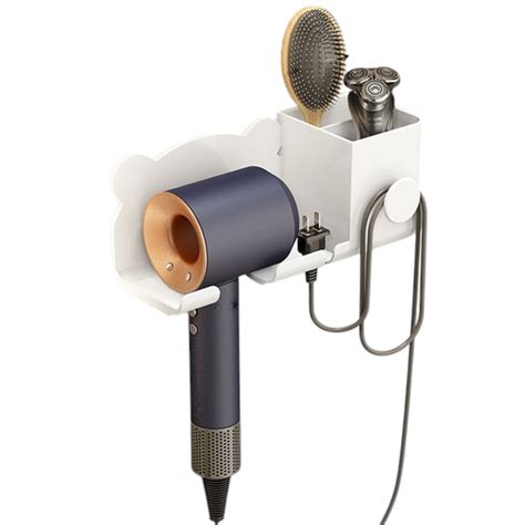 ᐉ Тримач настінний для фена 23 2х8 2х9 2 см Білий • Краща ціна в Києві Україні • Купити в Епіцентр
