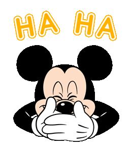 Line Official Stickers Mickey Mouse In Motion Example With 