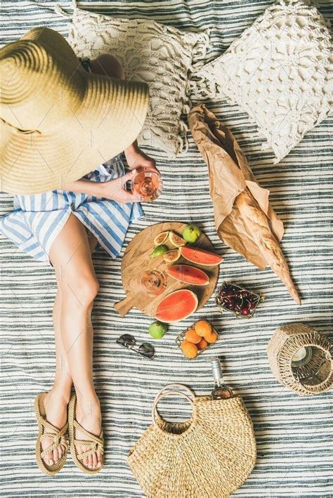 Девушка на пикнике Фотографии пикника Романтические пикники Летний пикник