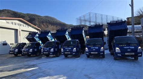 정선군 재활용품 전용수거차량 도입 ‘자원순환 체계 강화