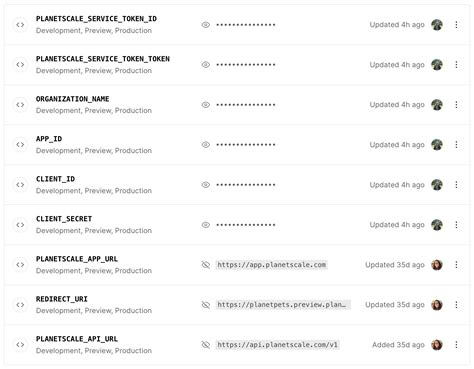 Github Planetscale Planetpets A Demo Application That Uses Planetscale Oauth V To Access
