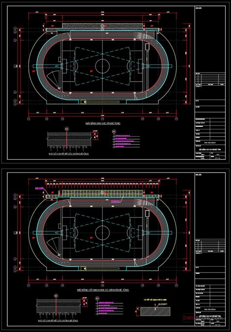 Football Stadium Details Autocad File Dwg Artofit