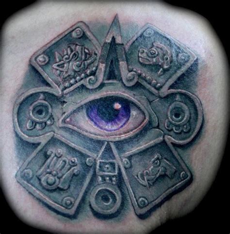 Nahui Ollin Tattoos