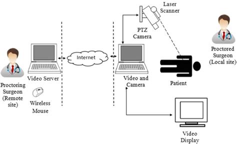 Typical Telepointer System Applied In Telemedicine And Laser As A