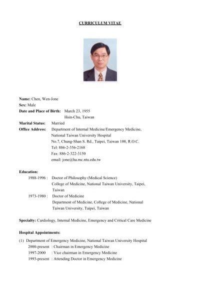 Chen Wen Jone Sex Taiwan Society Of Internal Medicine