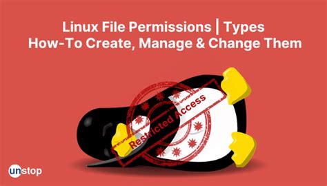 all linux file permissions a complete guide examples unstop