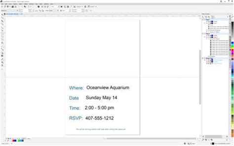 How To Make A Card In CorelDRAW