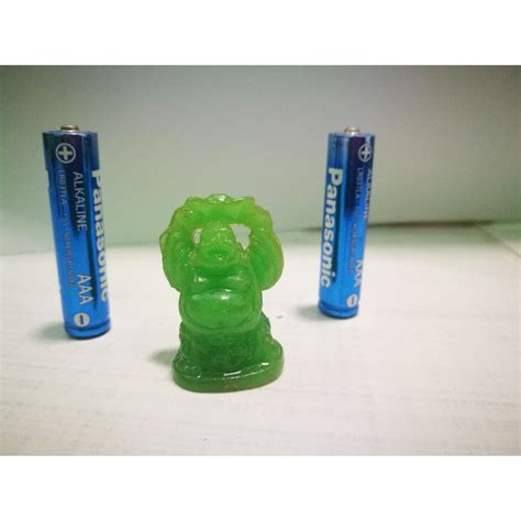 พระสังกัจจายน์ ปางยืนชูทอง สีหยก Shopee Thailand