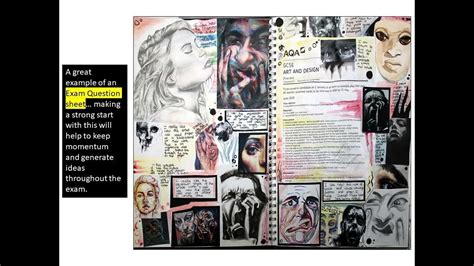 Gcse Art Exam Unit Examples And Resources Youtube
