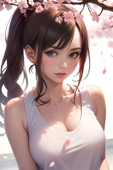 Artstation Character Art Portrait Ilustration Women Fantasy Anime